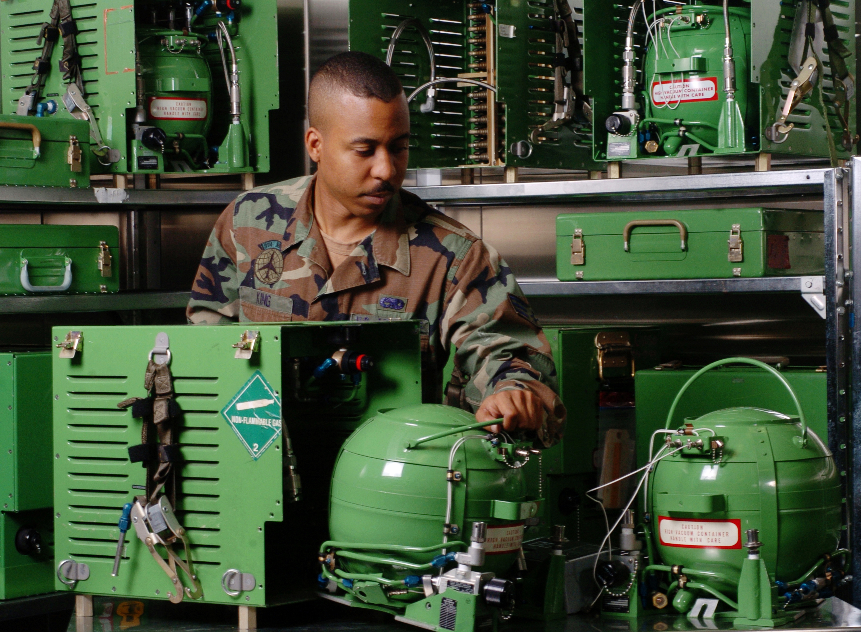 Inspecting 'LOX' of converters