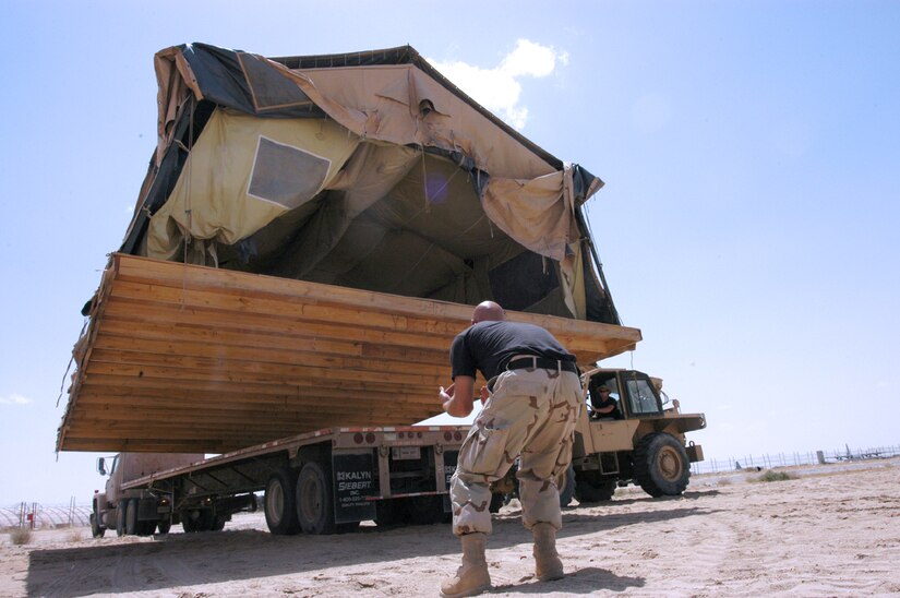 Moving tents eases with ingenuity > U.S. Air Force > Article Display