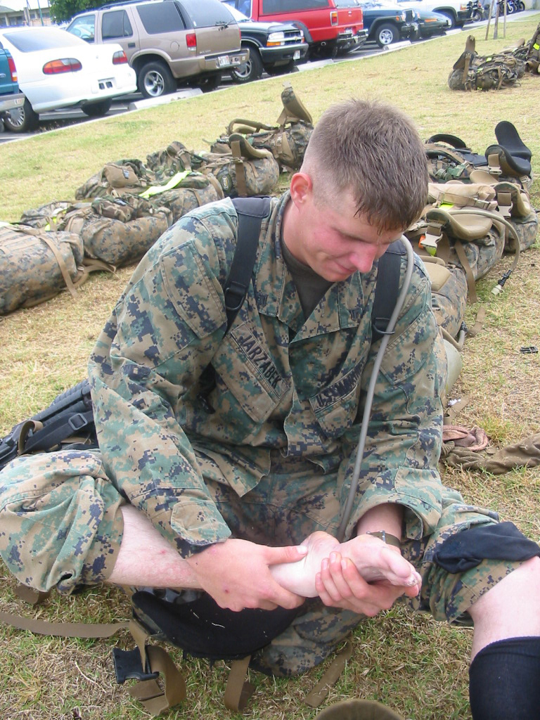 marines hoofing