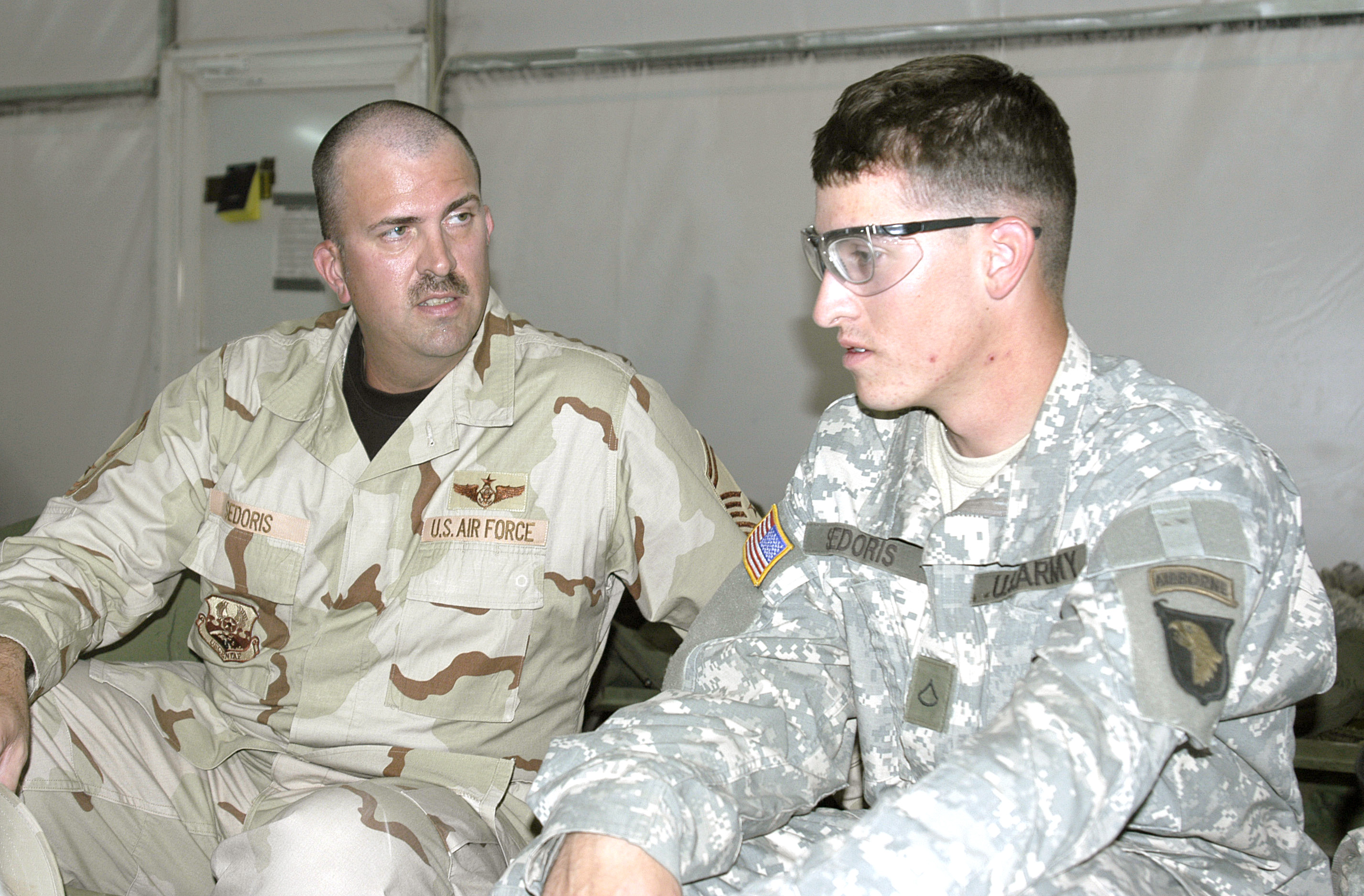 Father, son reunite on deployment > Air Force > Article Display