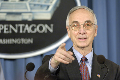 Acting Deputy Secretary Gordon R. England announces the submission of ...