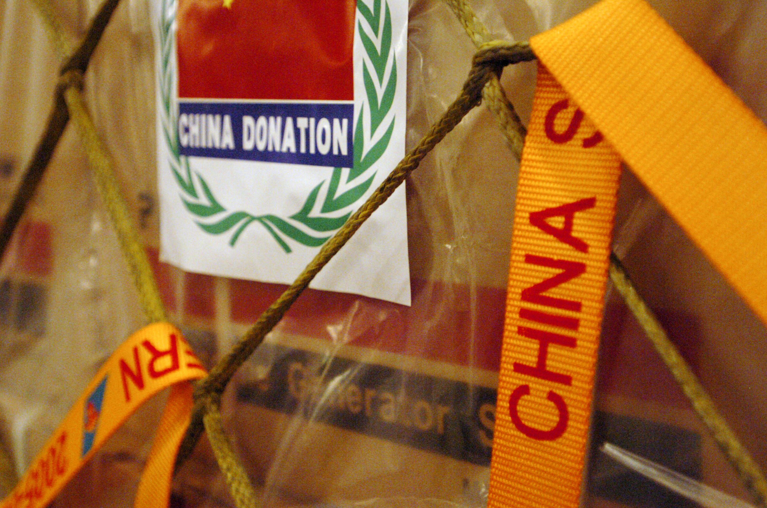 Little Rock welcomes China hurricane aid > Air Force > Article Display