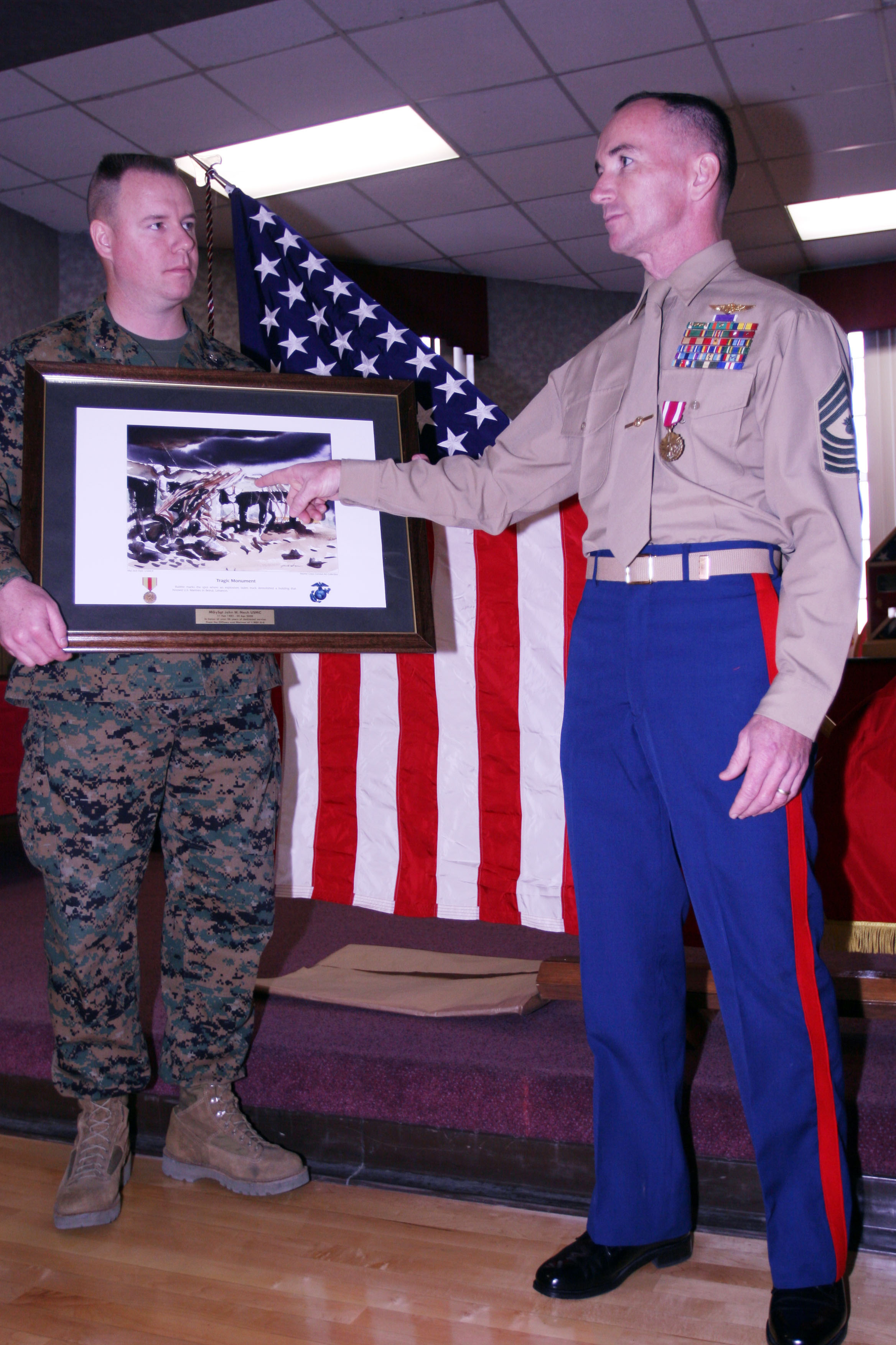 Marine musician finds link to childhood > United States Marine Corps ...