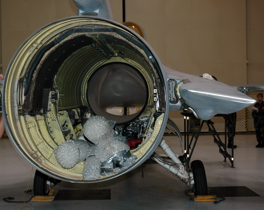 Static F-16 arrives at the 944th Fighter Wing > 944th Fighter Wing ...