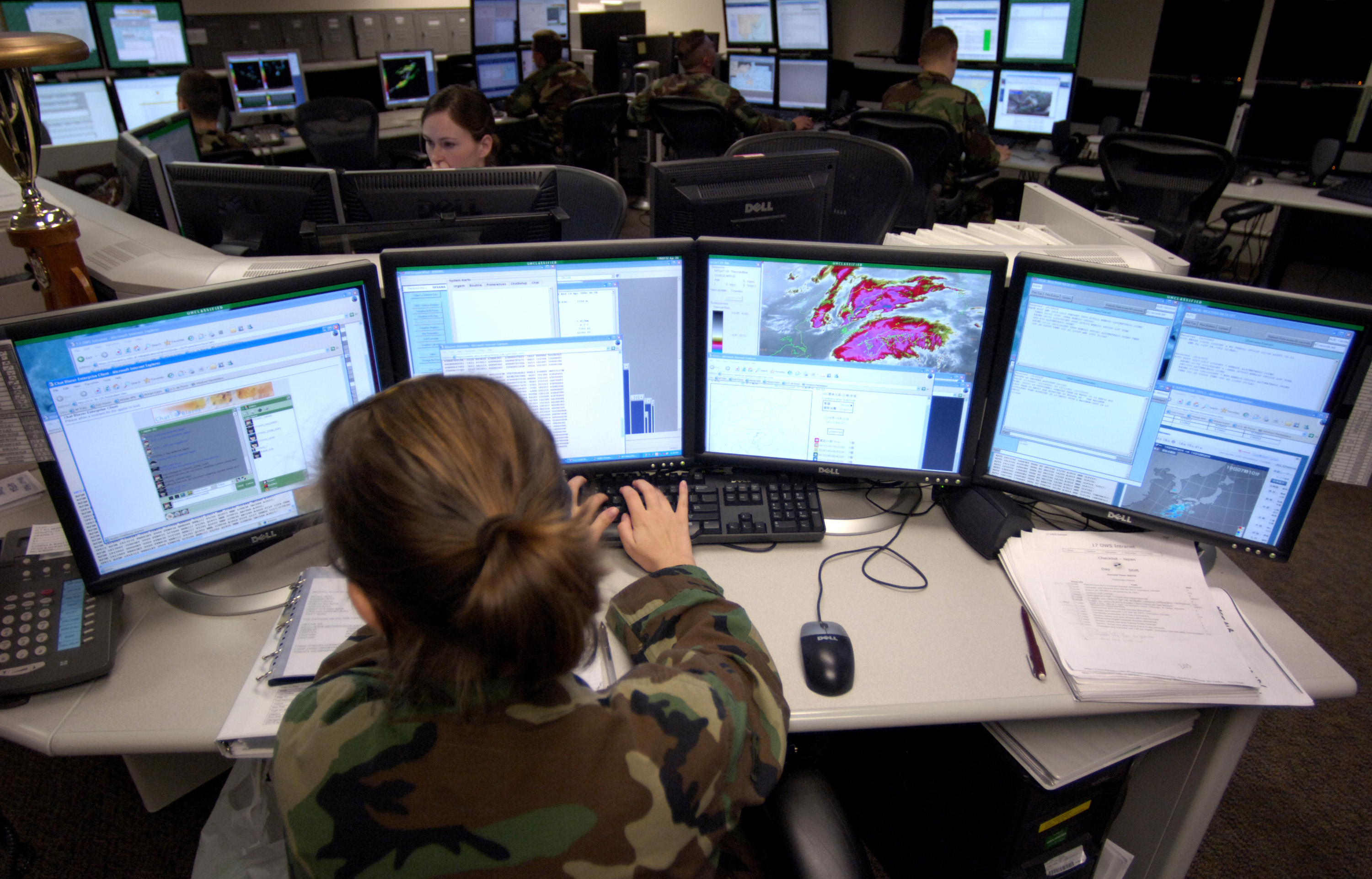 Weather squadrons complete merger > Air Force > Article Display