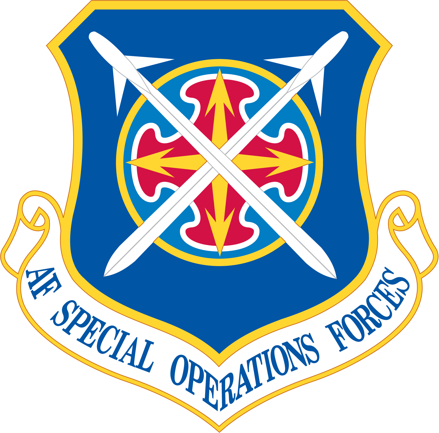 Air Force Special Operations Forces Shield (Color)