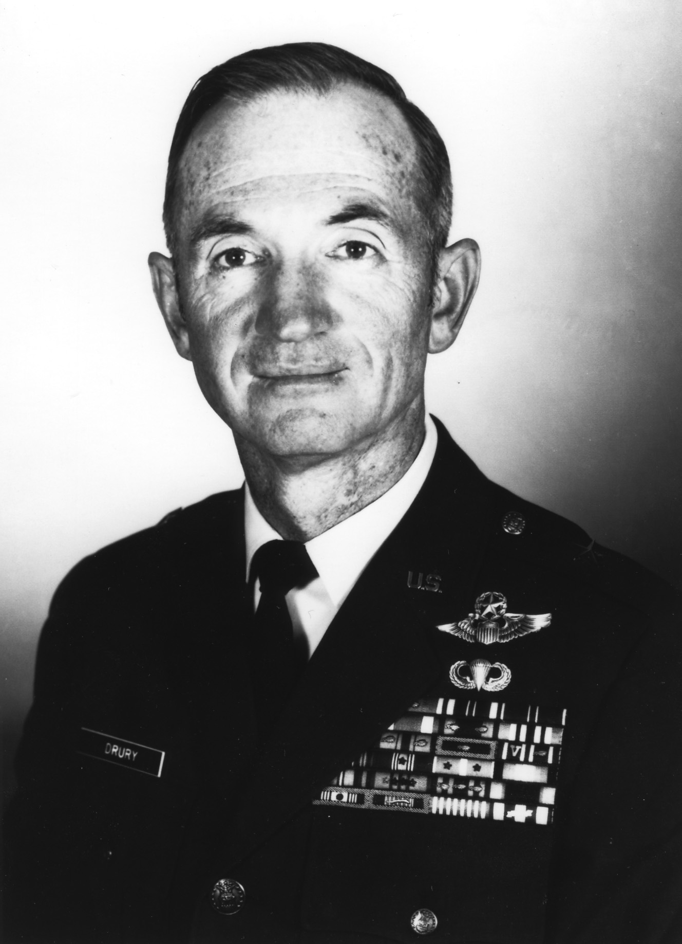 BRIGADIER GENERAL RICHARD T. DRURY > Air Force > Biography Display