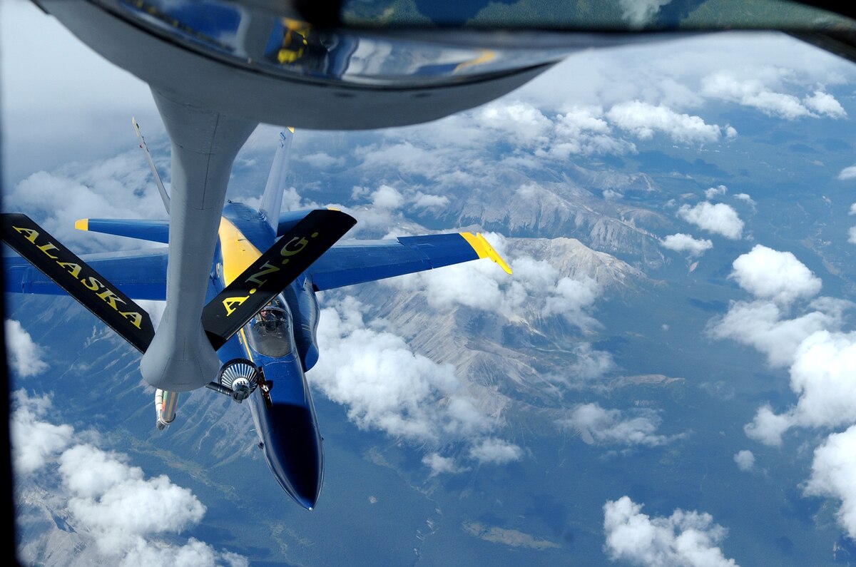 Blue Angels over Alaska > Air Force > Article Display