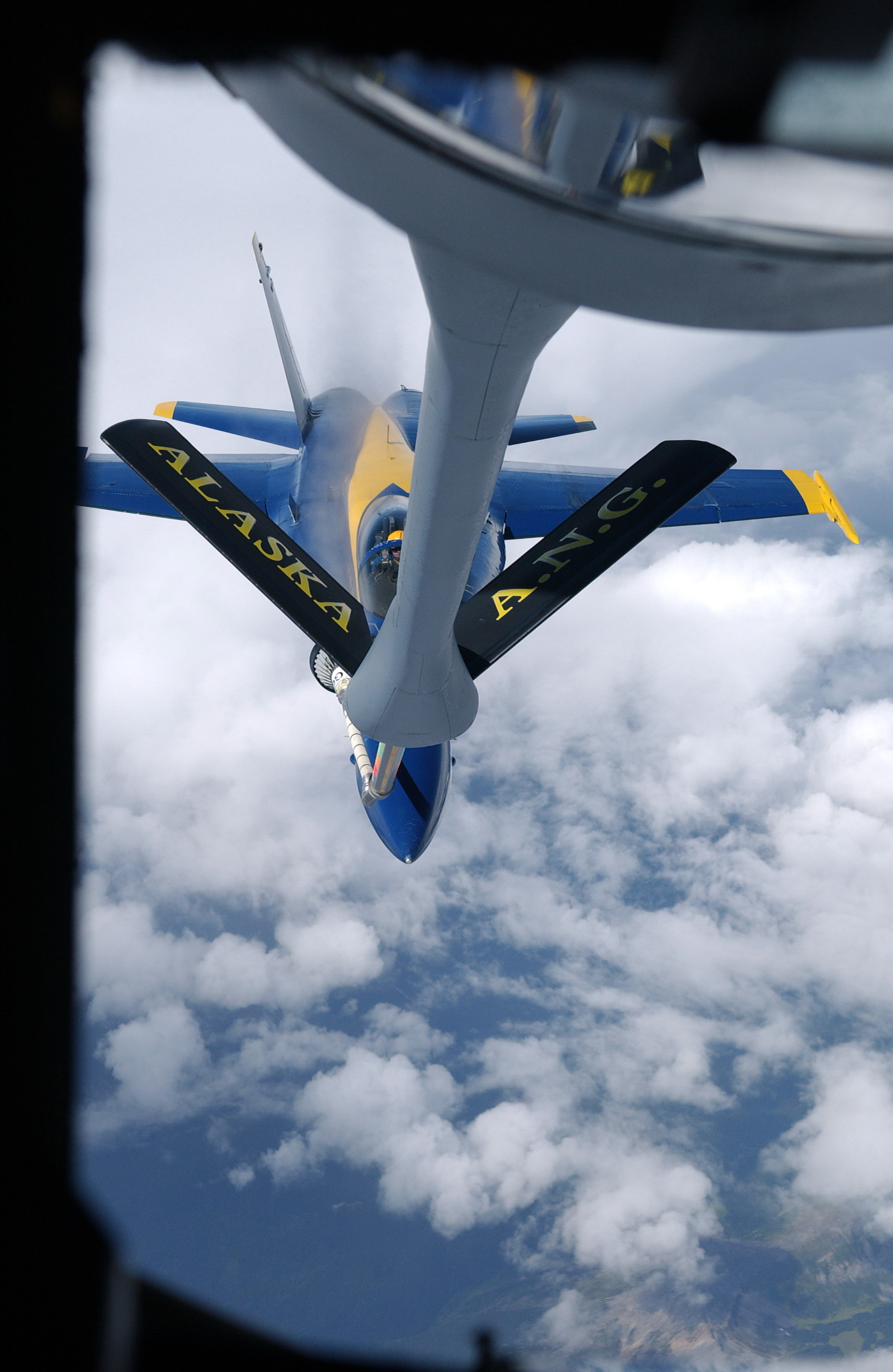 Blue Angels over Alaska > Air Force > Article Display