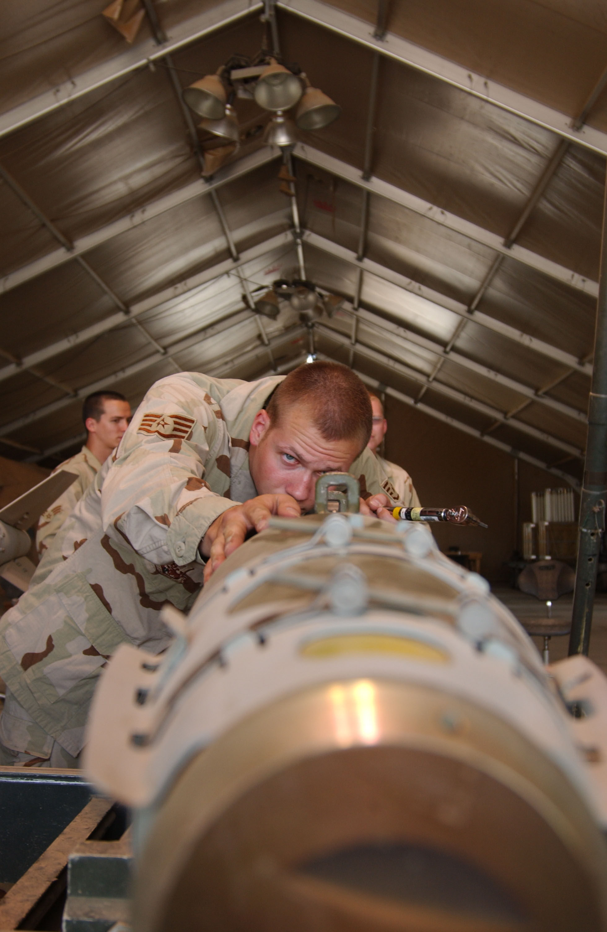 Munitions Airmen make bombs built to order > Air Force > Article Display