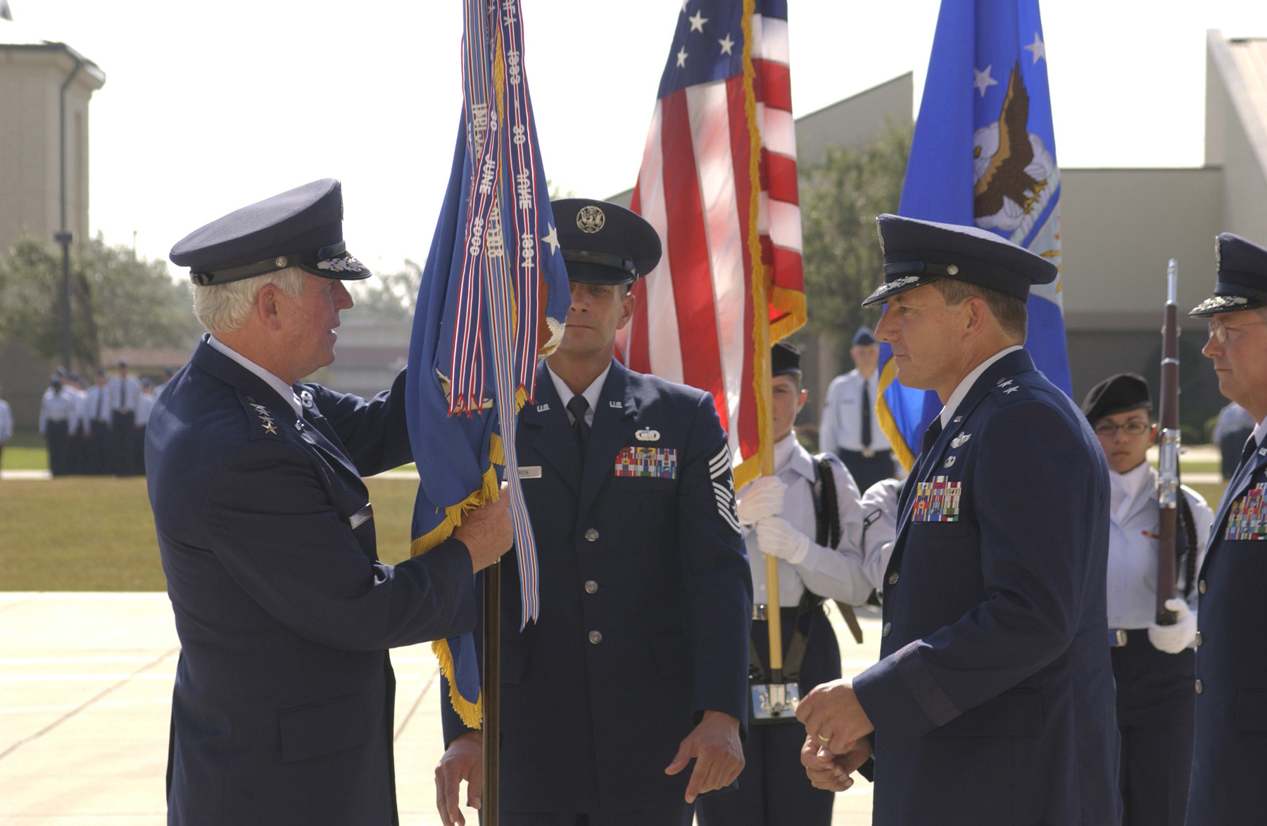 Gould takes command of 2nd AF > Air Education and Training Command ...