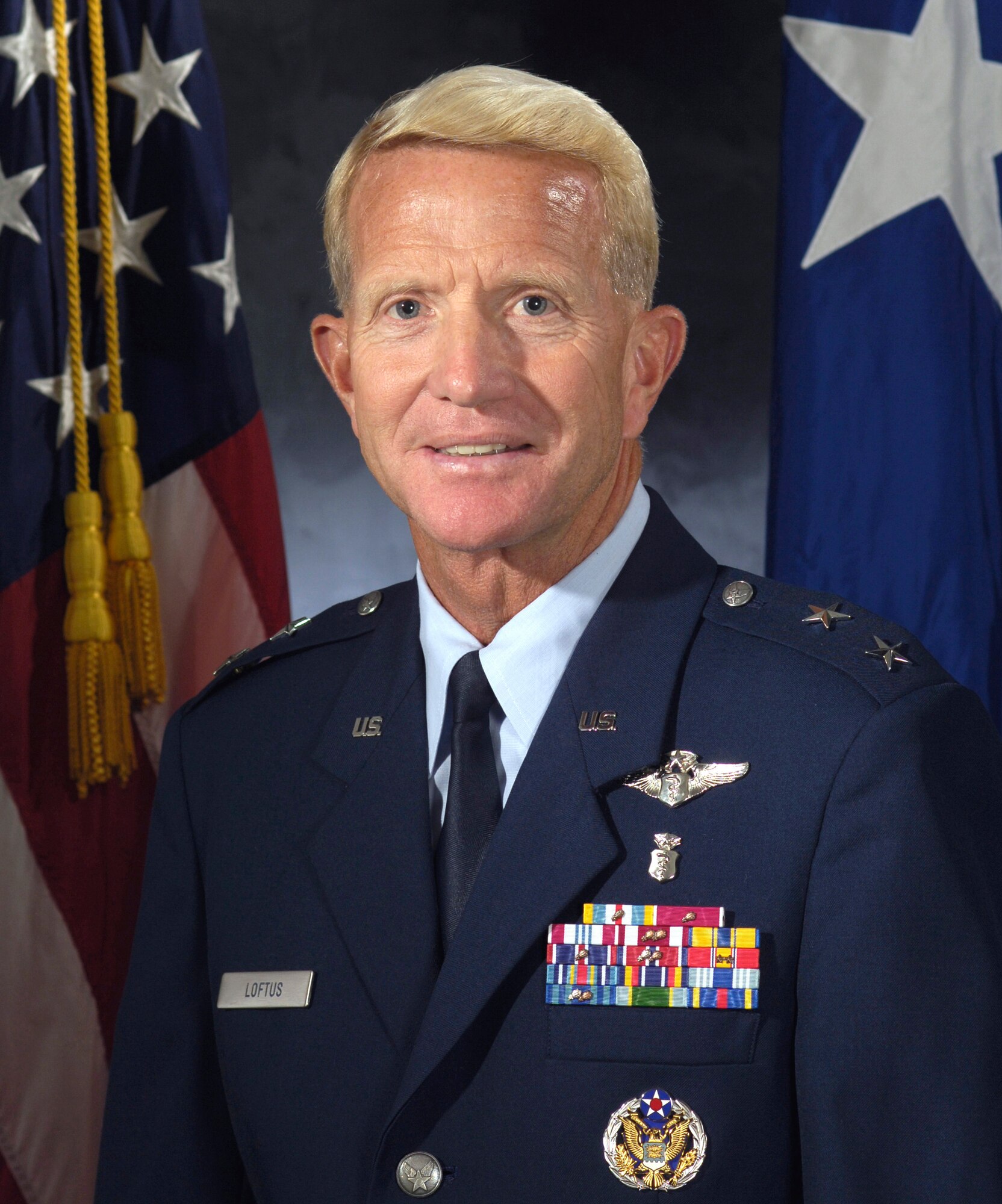 MAJOR GENERAL (DR.) THOMAS J. LOFTUS > Air Force > Biography Display