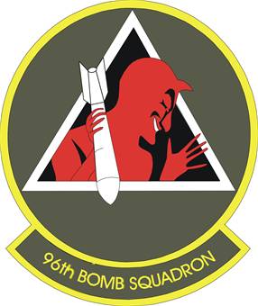 96th Bomb Squadron Shield