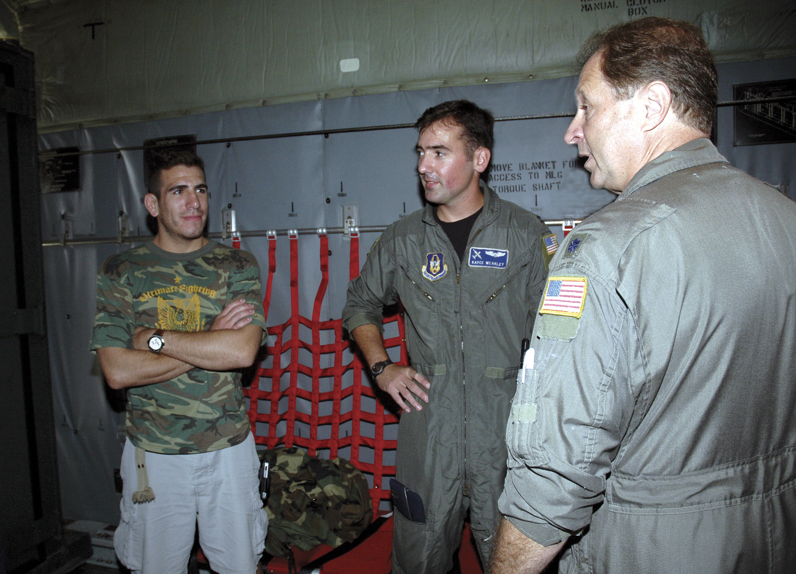 Utimate Fighter Champion visits Maxwell AFB Reservists > United States ...