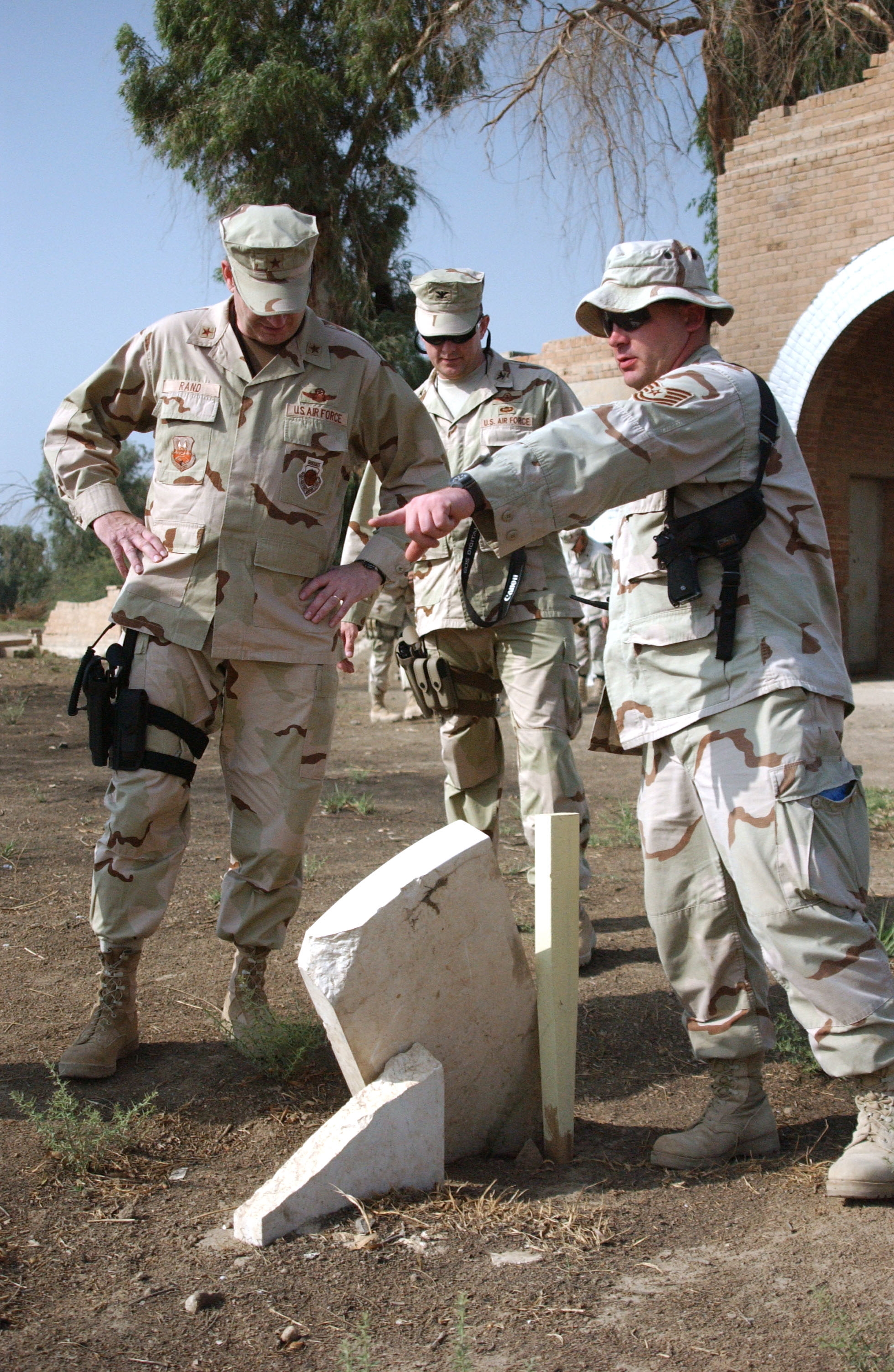 Airmen help restore sullied cemetery > Air Force > Article Display