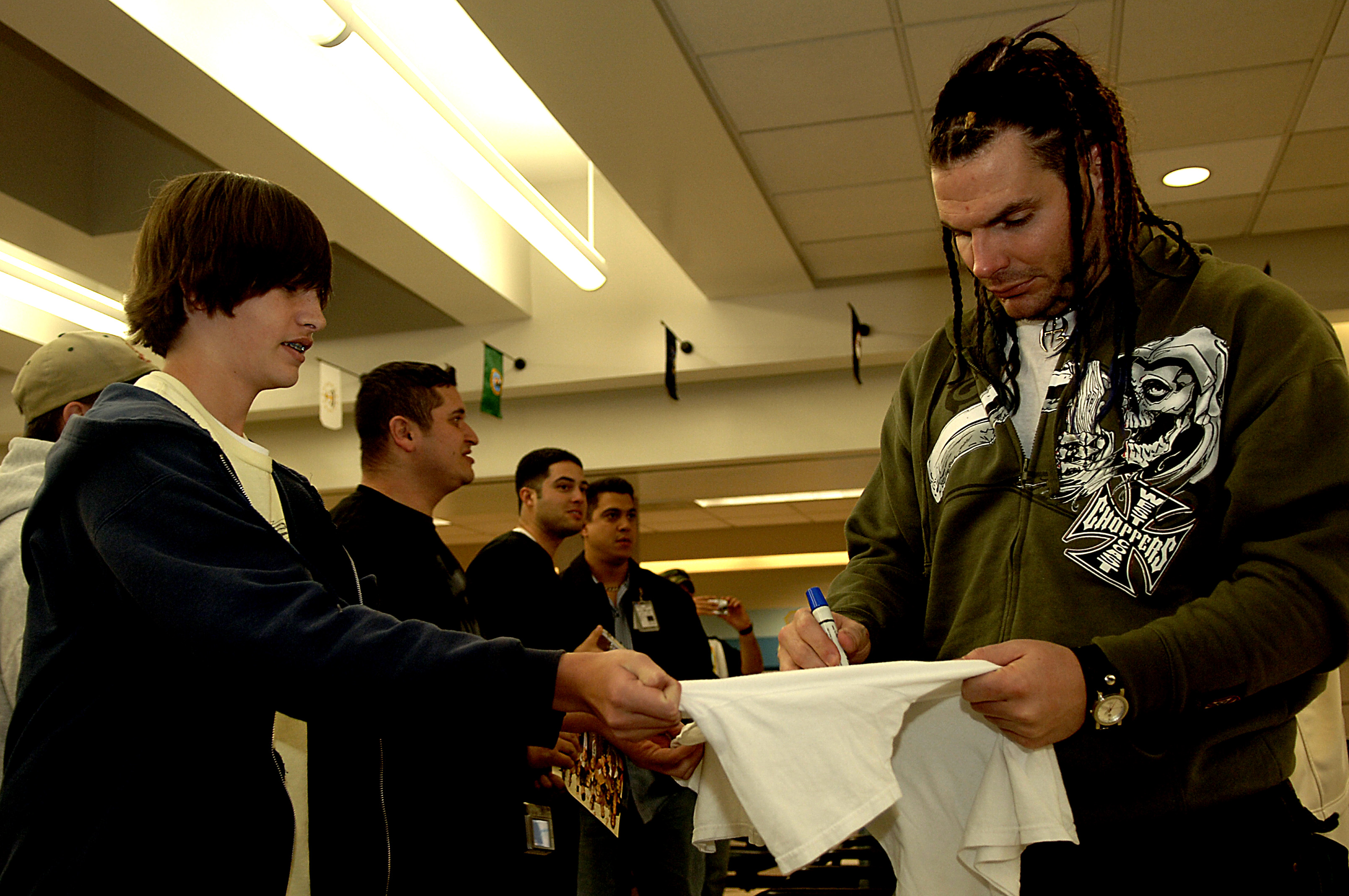 WWE Flies out of Charleston AFB PAX Terminal