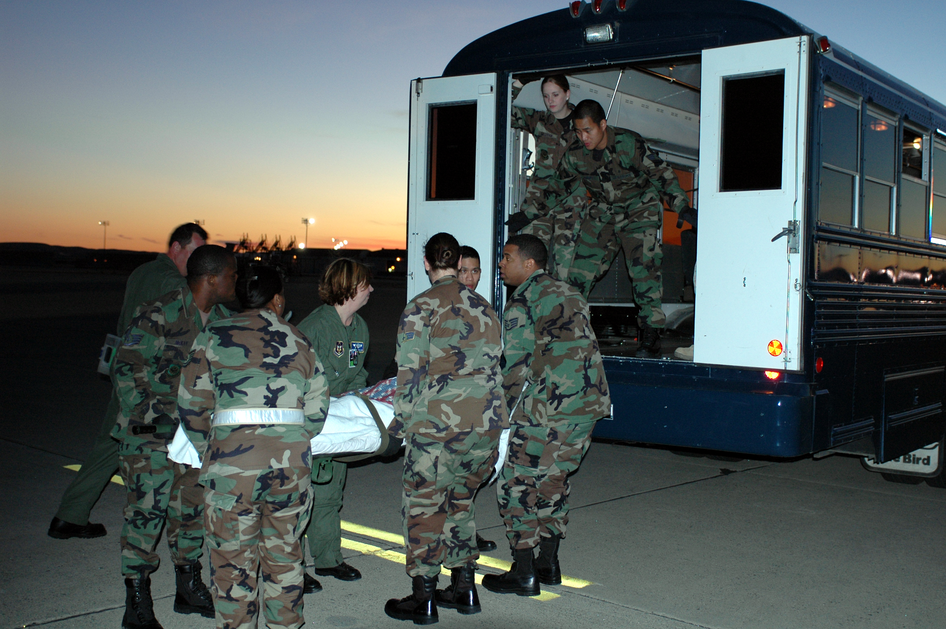 Travis’ ASF Airmen tend to wounded warriors