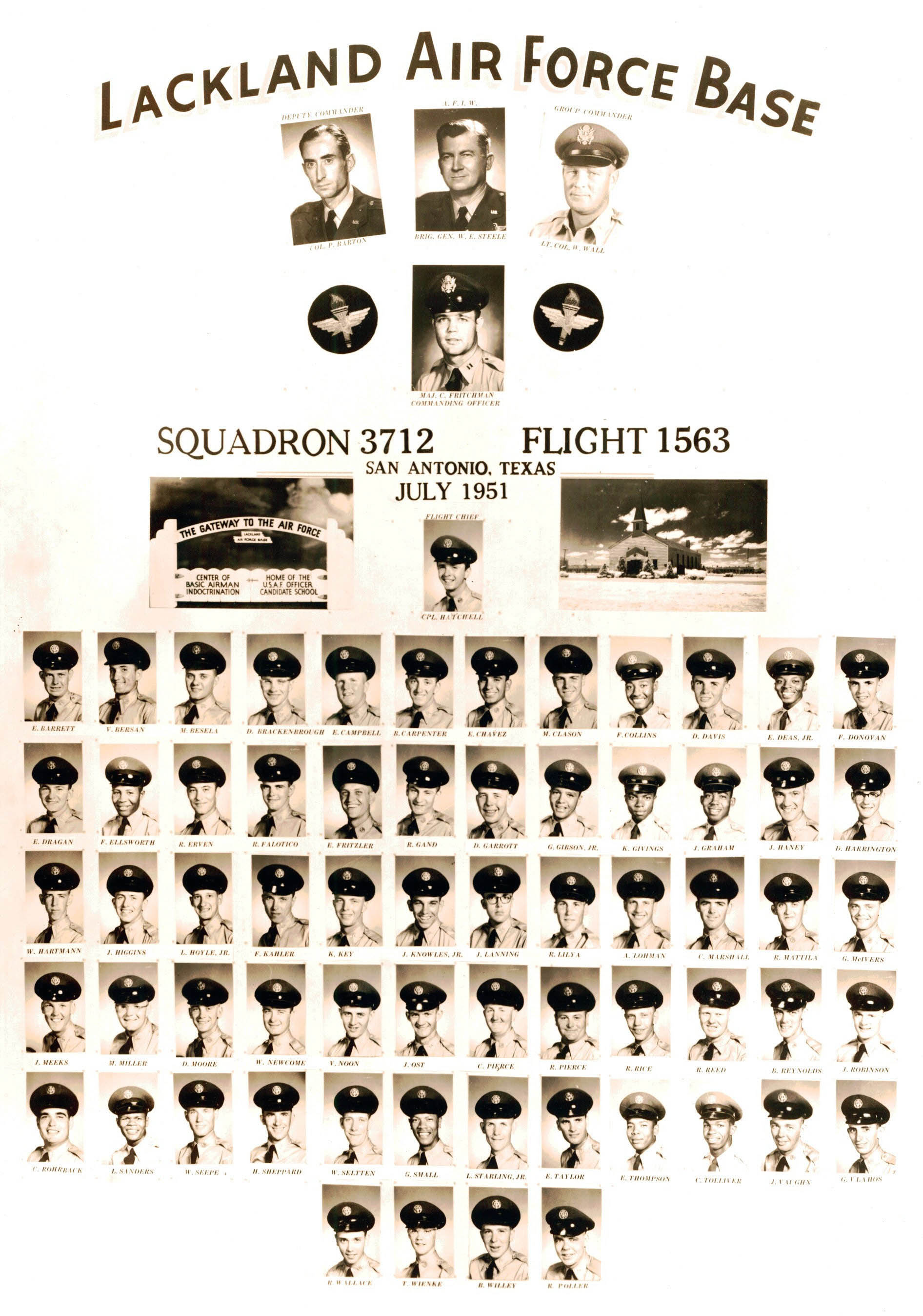 3712 Flt 1563 Jul 1951