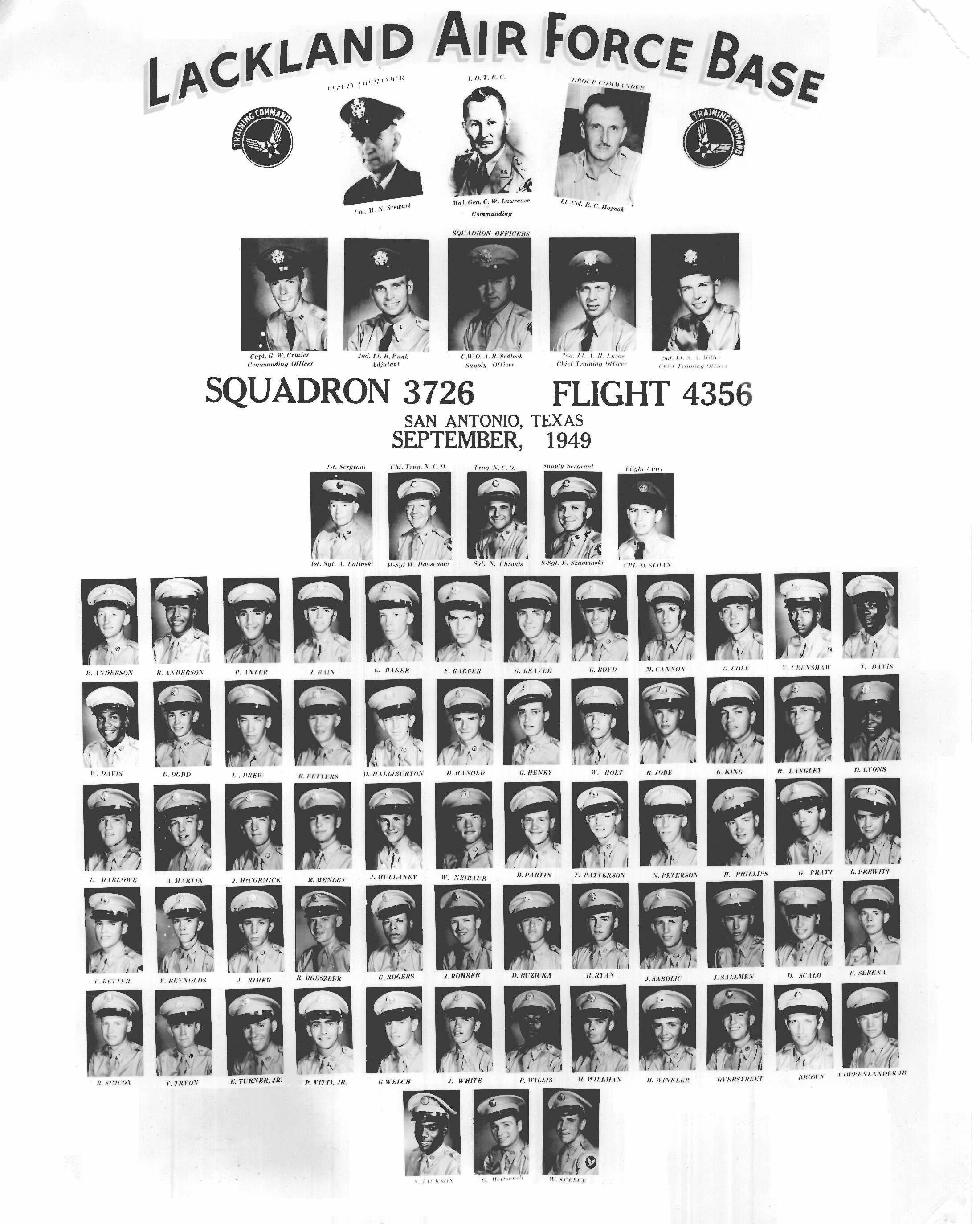 3726 Flt 4356 YB Sep 1949