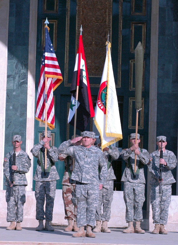 U.S. Army Command Sgt. Maj. Ralph Beam, command sergeant major, Multi ...