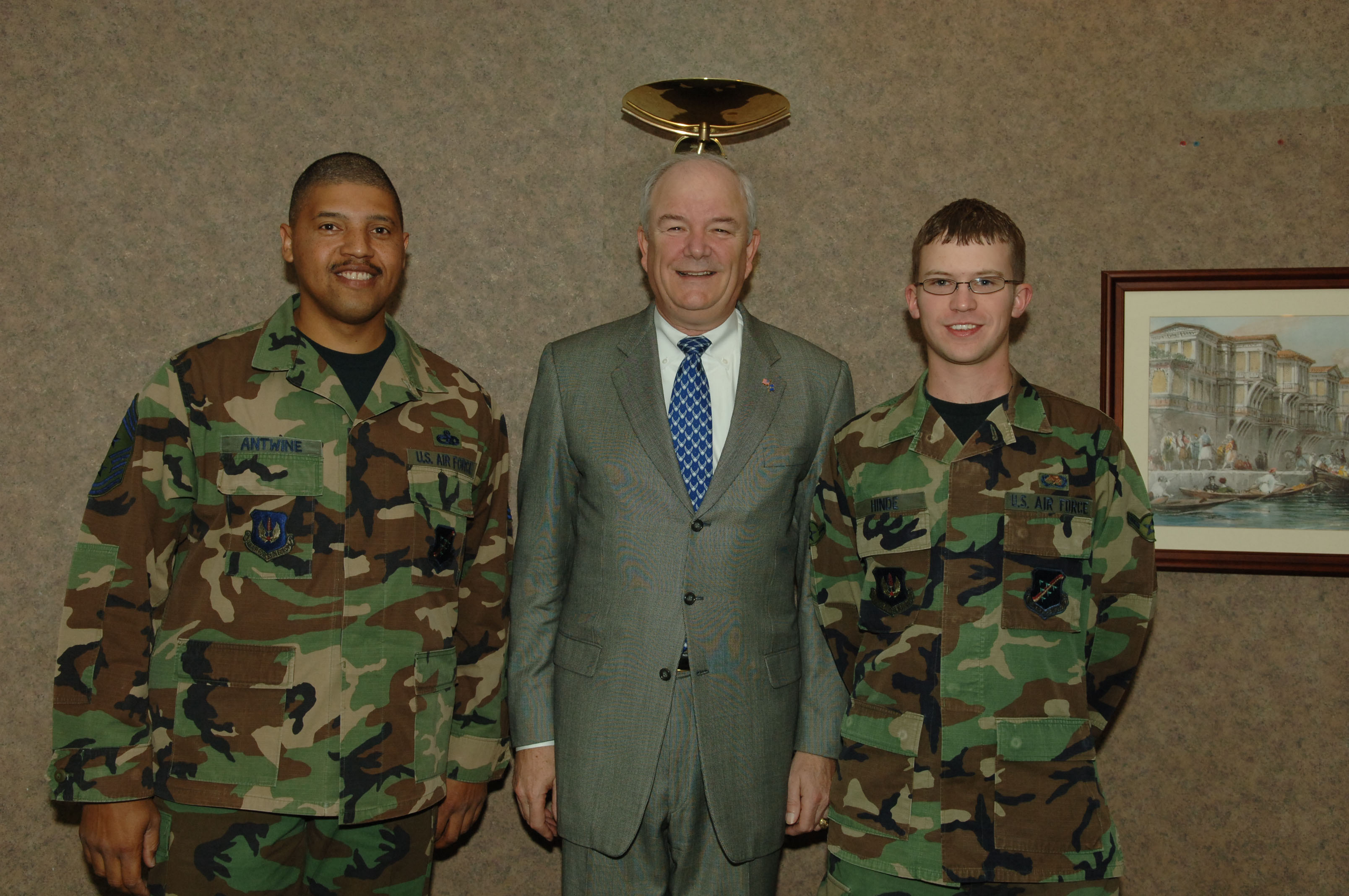 SECAF visits Incirlik Airmen, NCOs