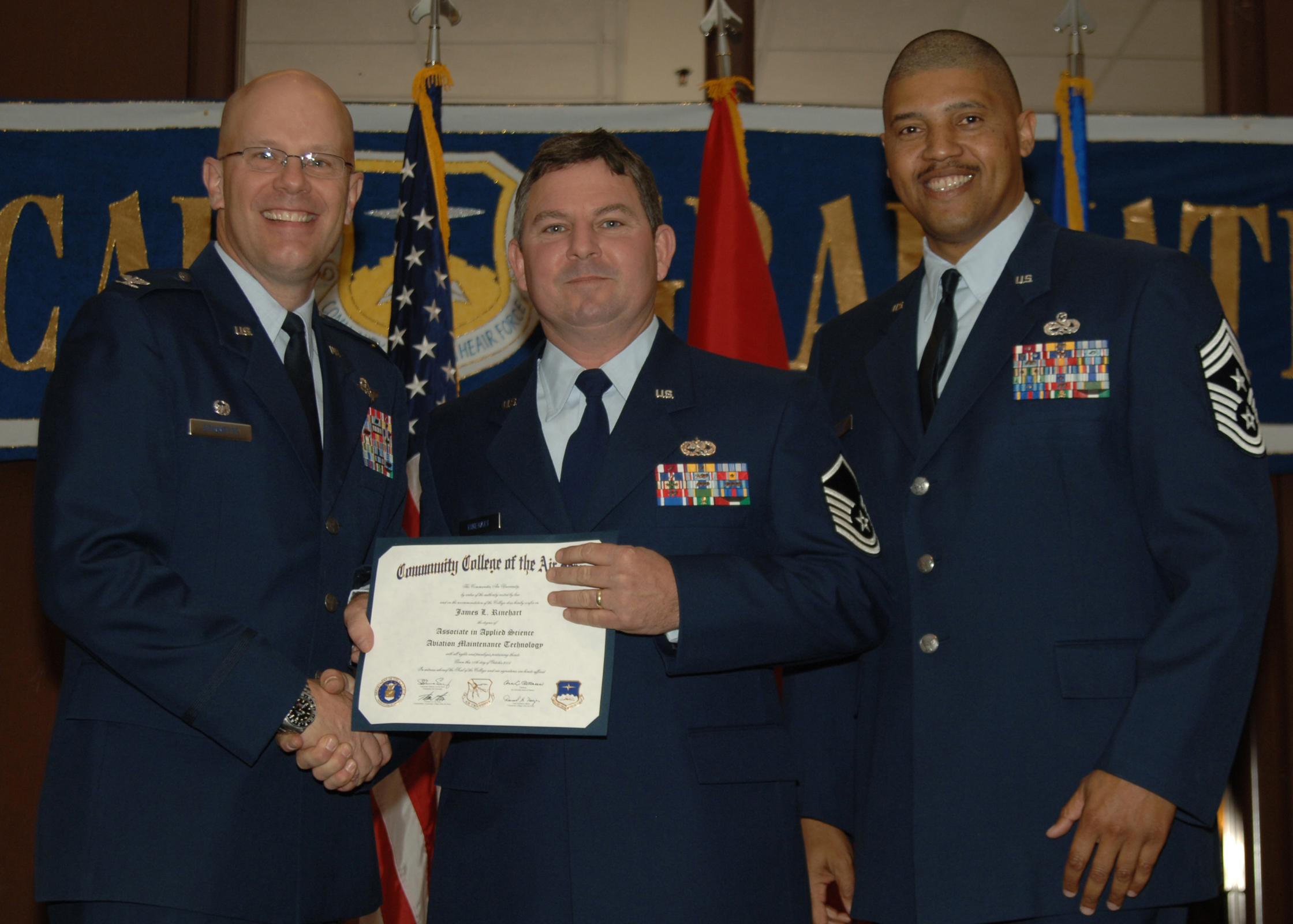 December CCAF graduation