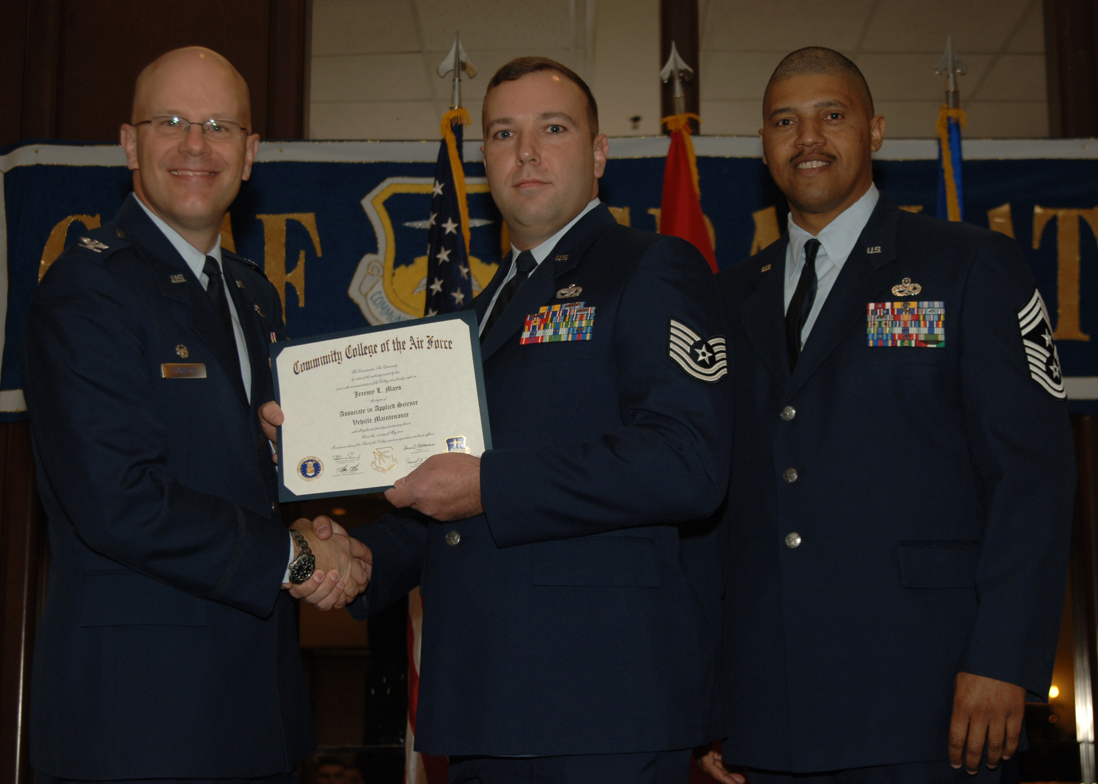 December CCAF graduation