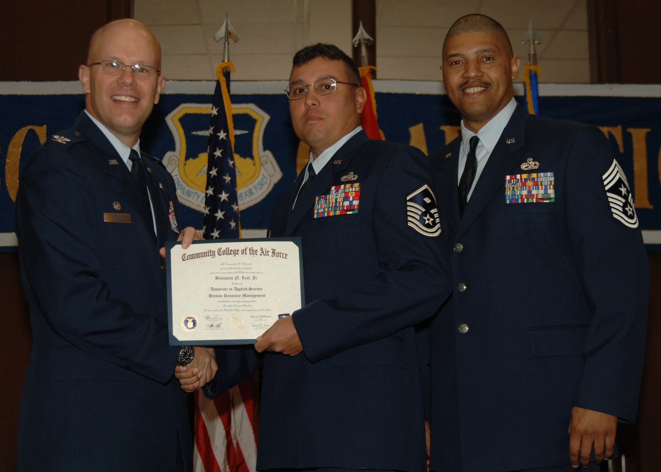 December CCAF graduation