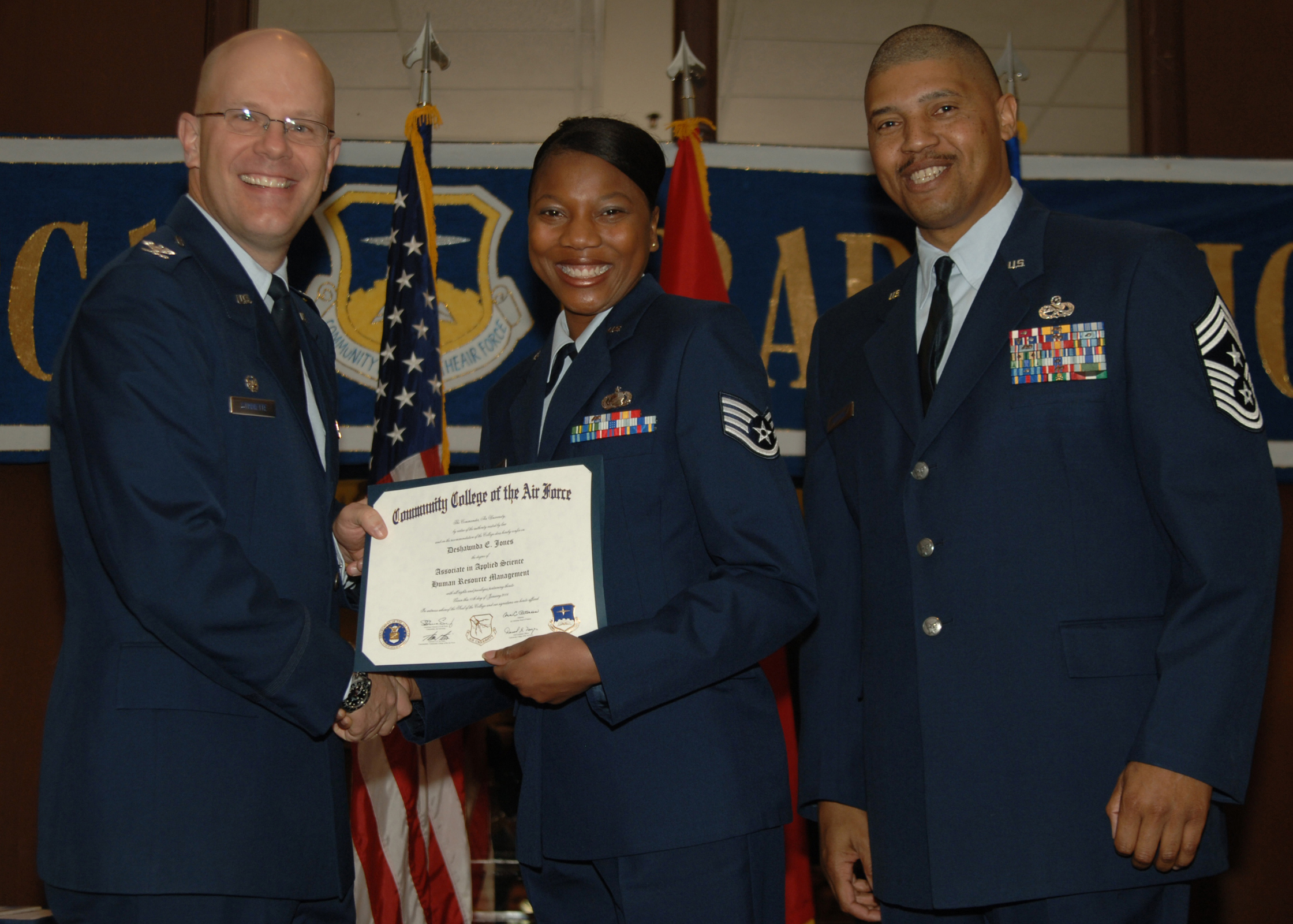 December CCAF graduation