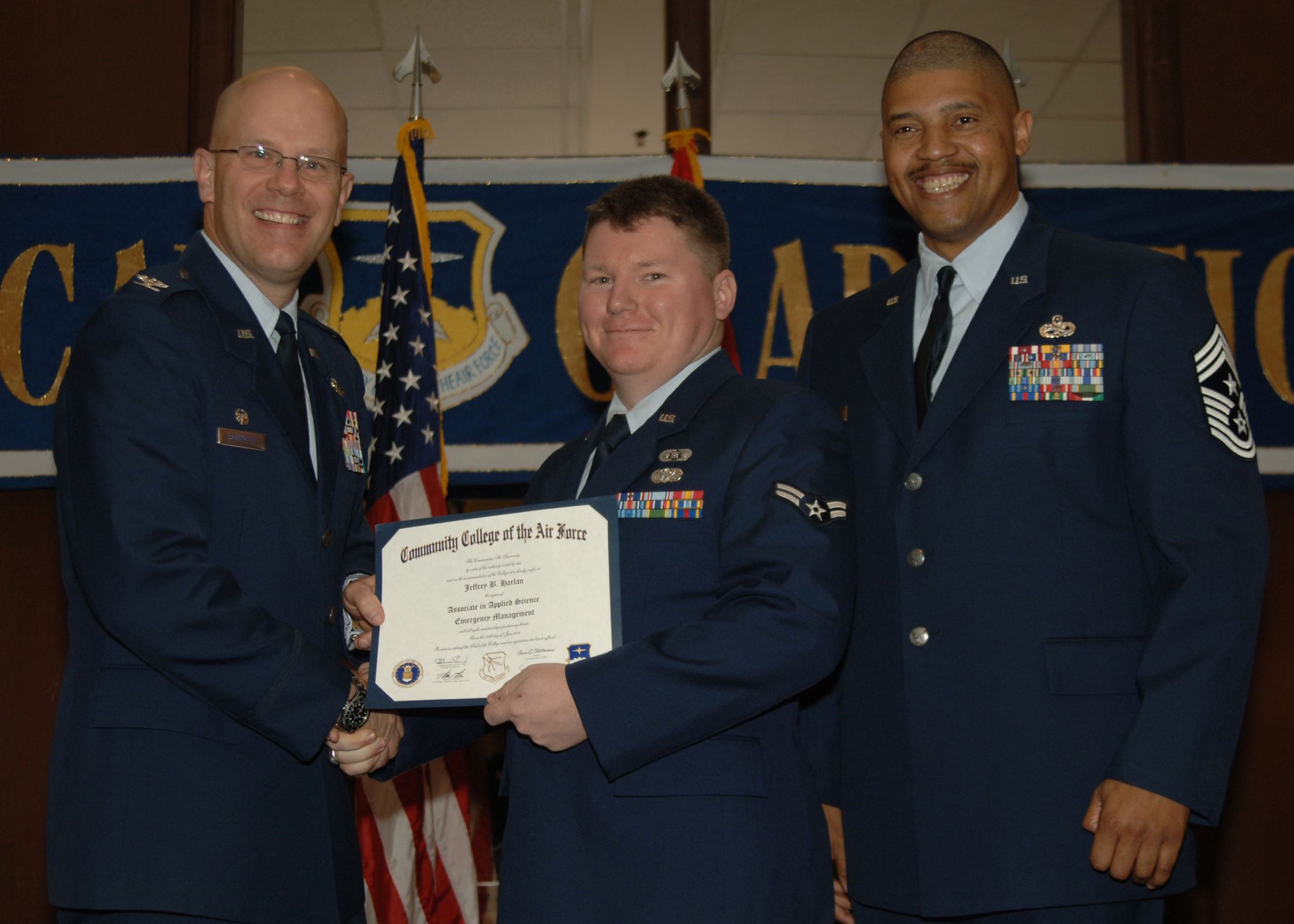 December CCAF graduation