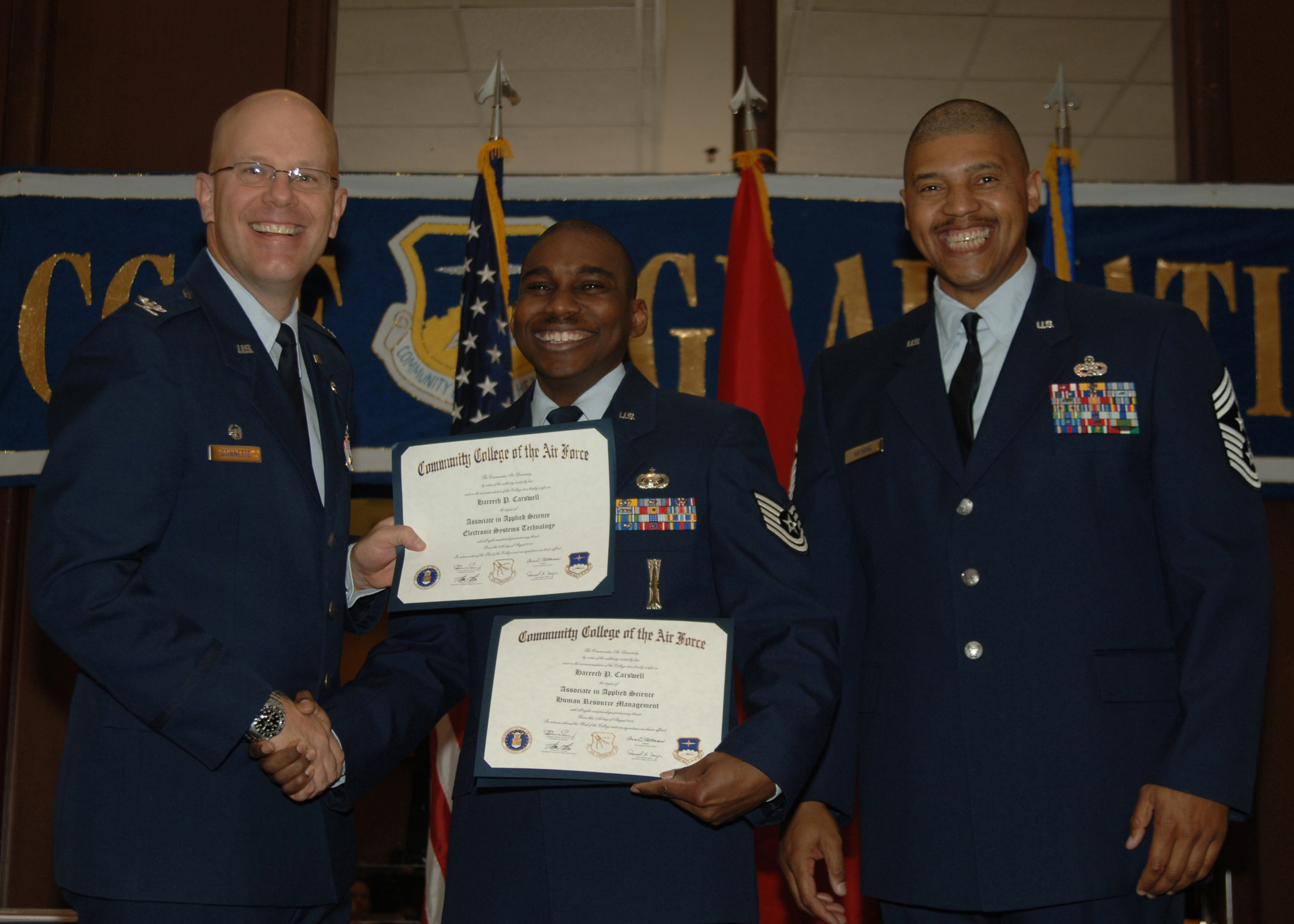 December CCAF graduation