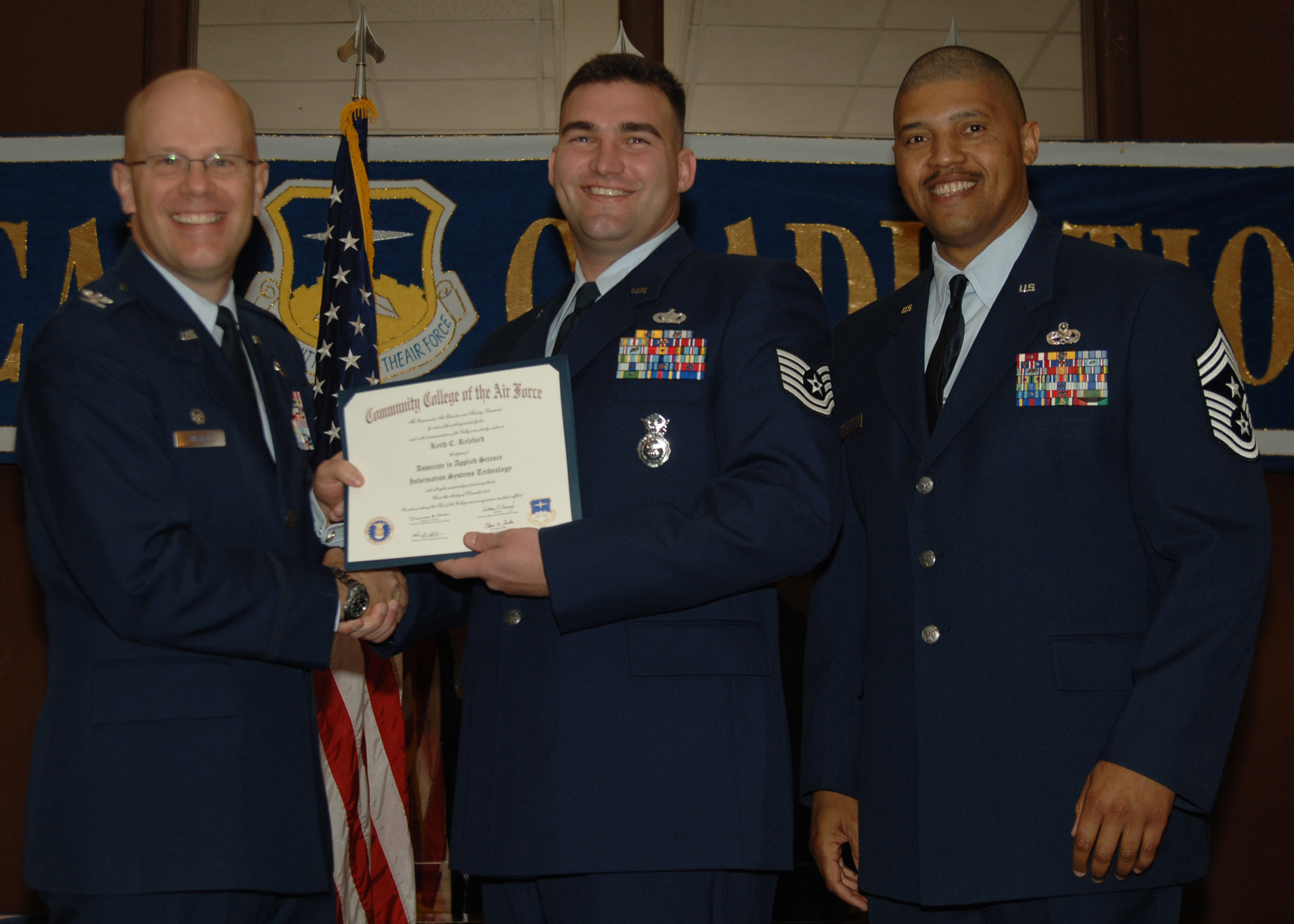 December CCAF graduation