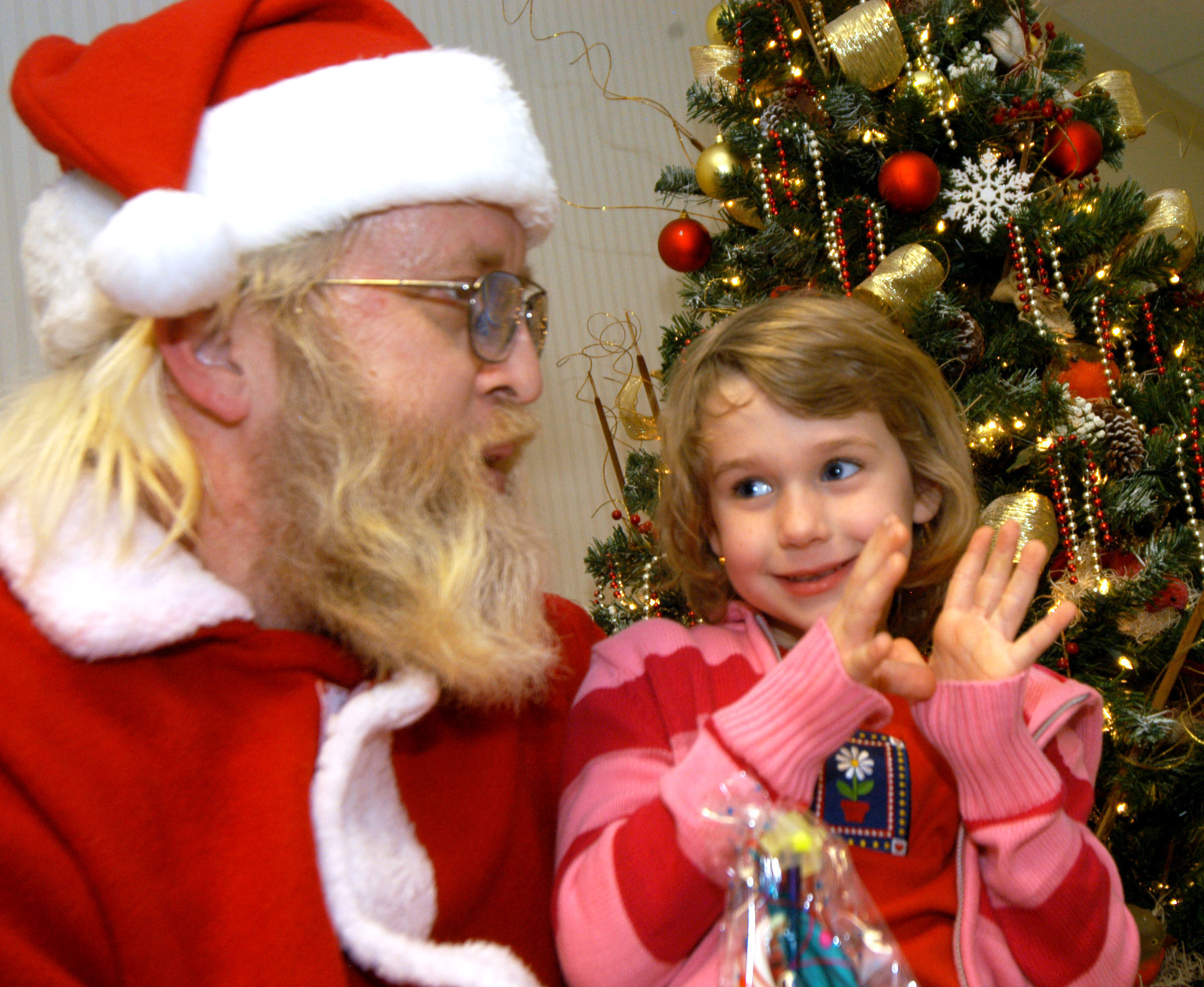 Tracking Santa's trek around world