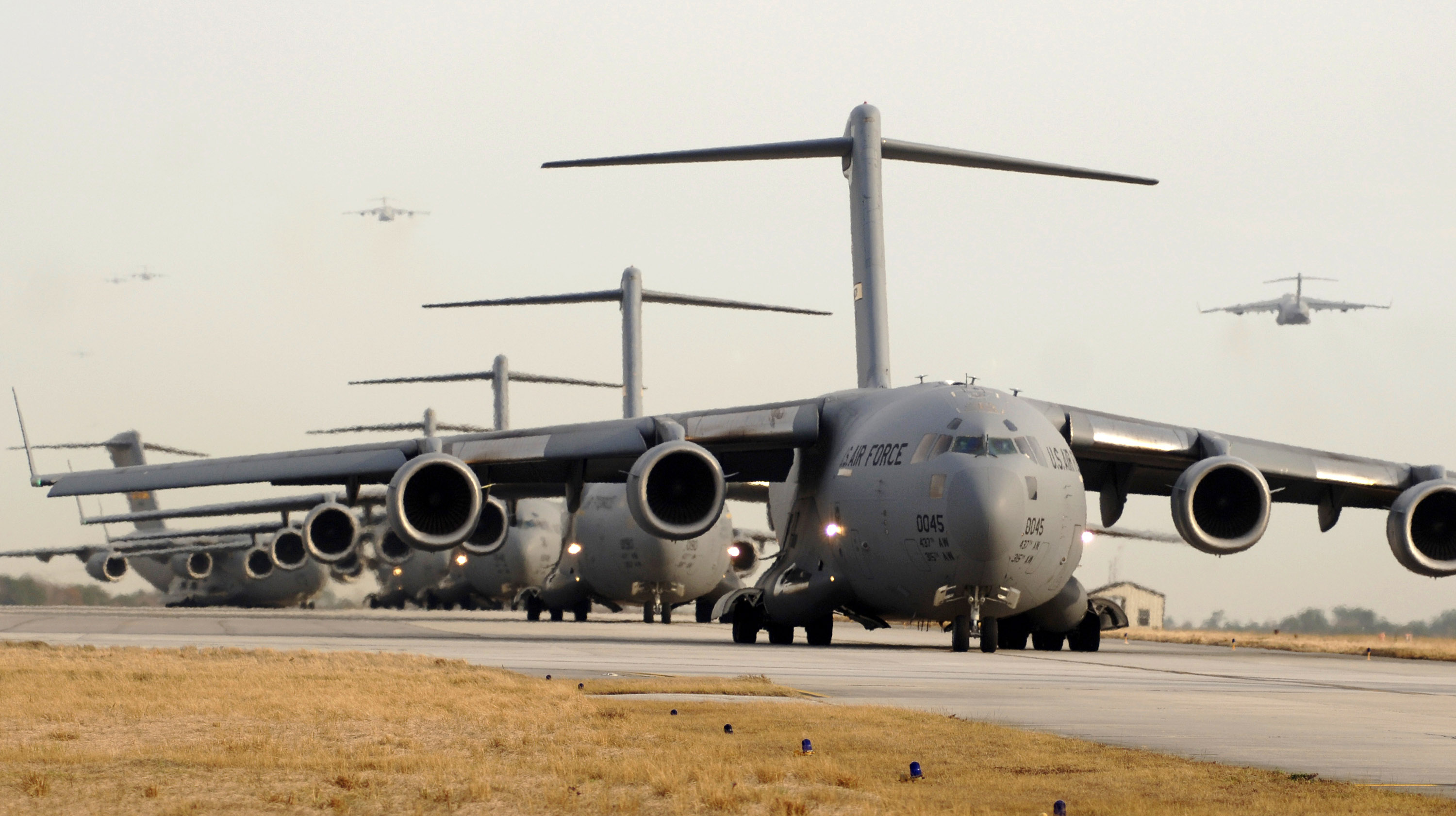 Globemasters galore
