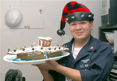 GINGERBREAD SHIP