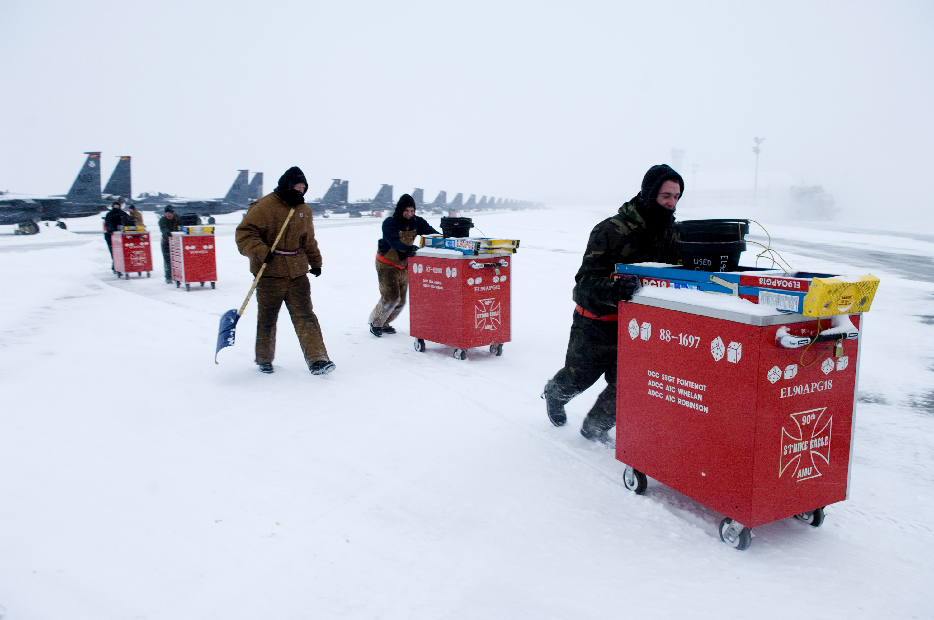 Arctic Warriors battle ice, heavy maintenance > Joint Base Elmendorf ...