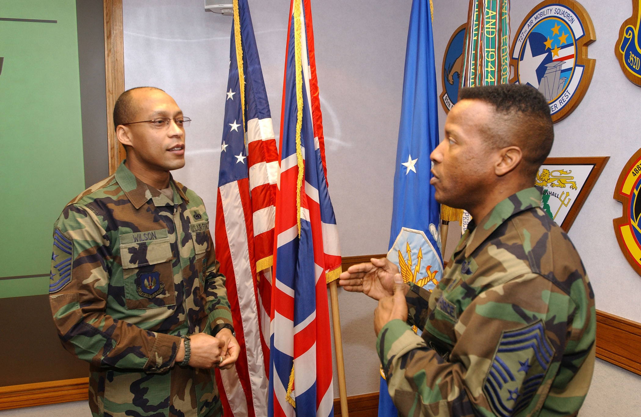 Two chiefs find acceptance, opportunity in Air Force > Air Force > Display