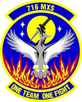 716th Maintenance Squadron patch