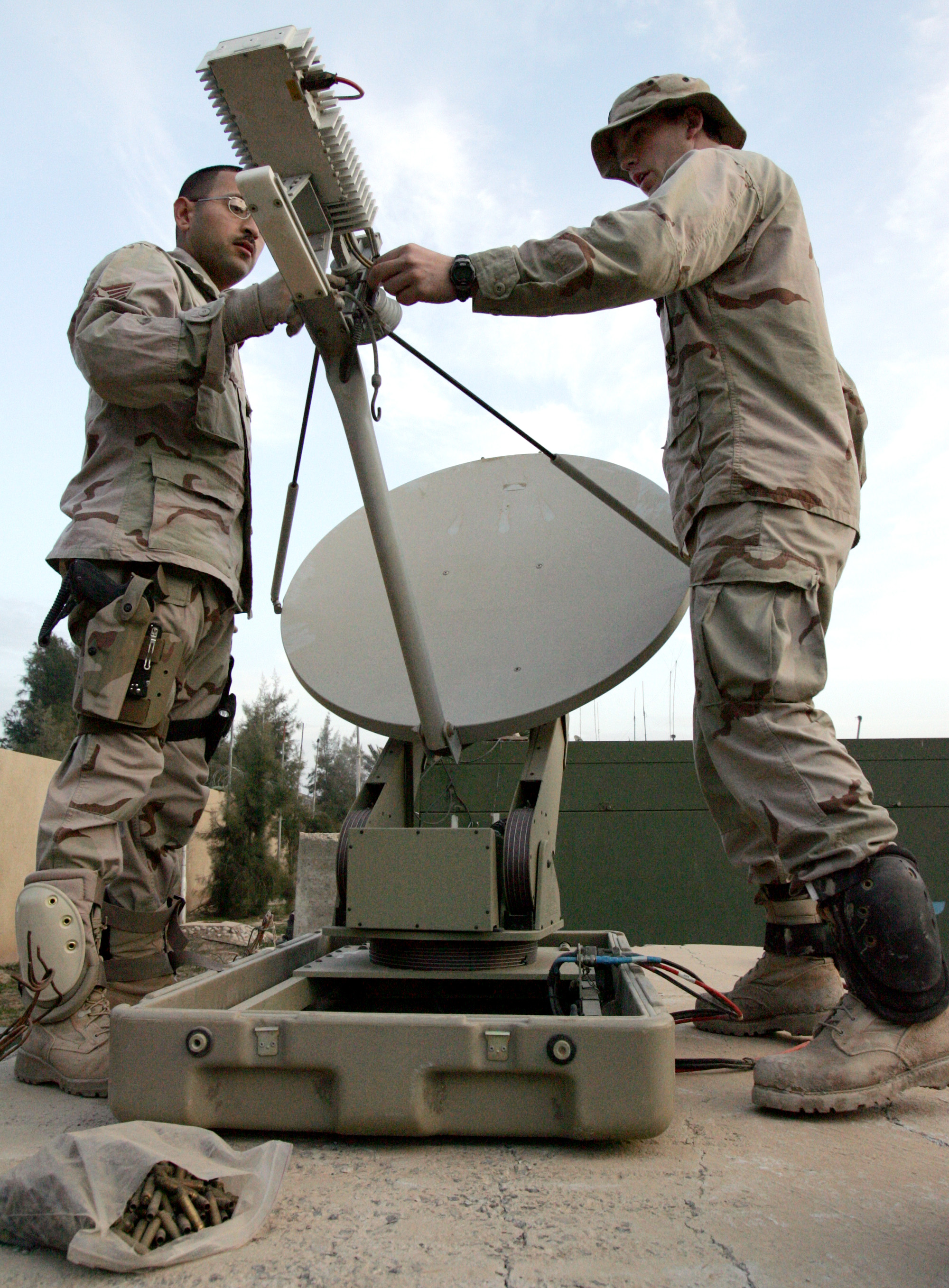 Satellite connection