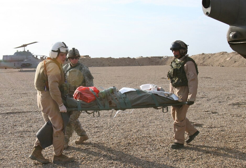 CASEVAC corpsmen risk their lives to save another > 3rd Marine Aircraft ...