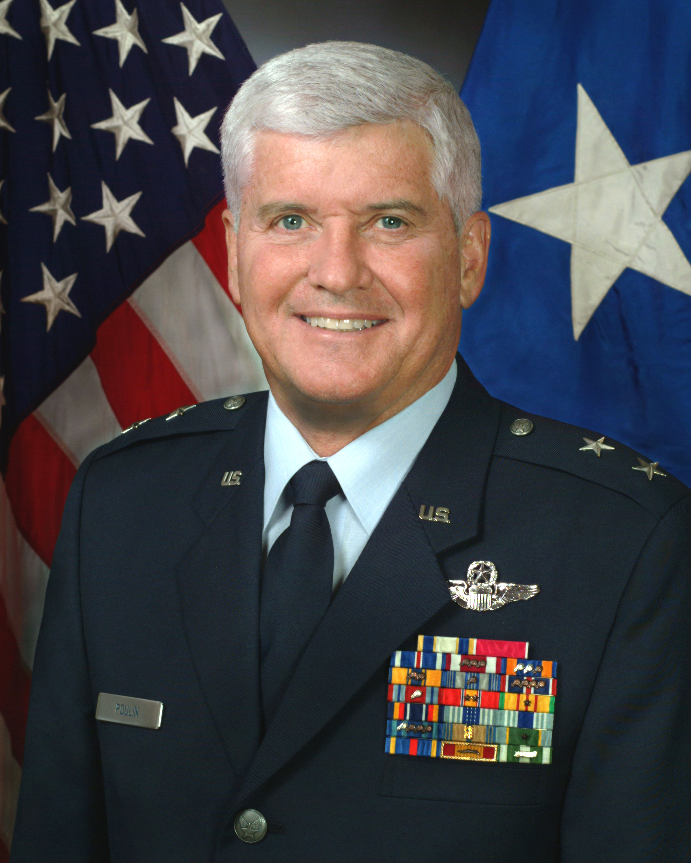 MAJOR GENERAL ALLAN R. POULIN > Air Force > Biography Display