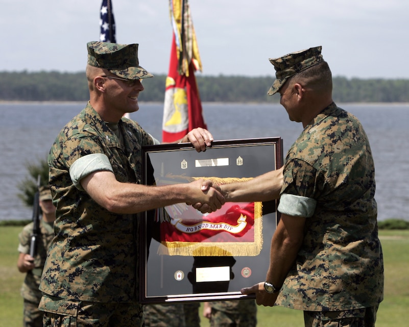 Marine retires after 26 years, turns over new leaf ; > United States ...