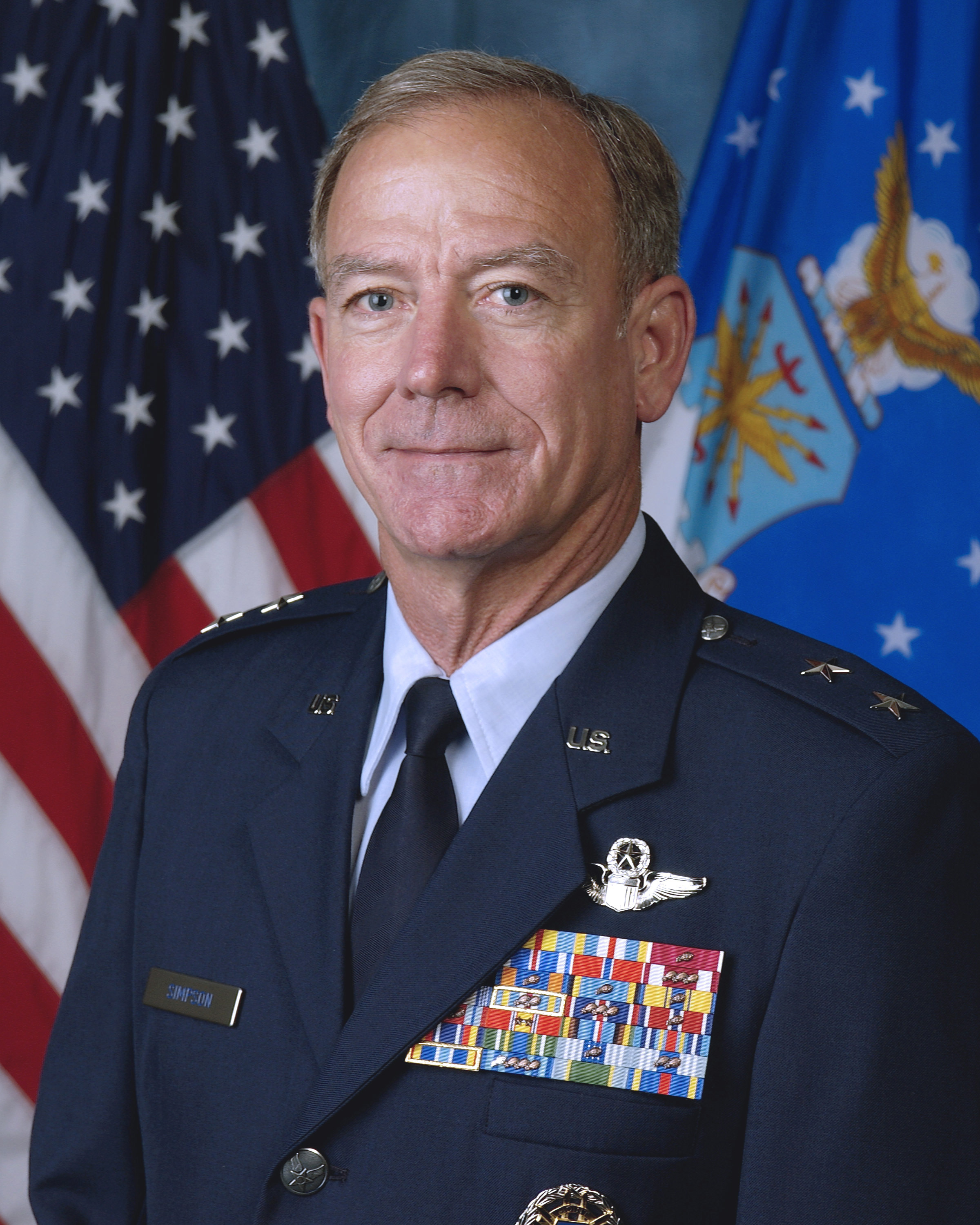 MAJOR GENERAL CHARLES N. SIMPSON > Air Force > Biography Display