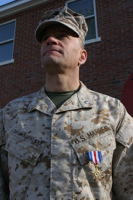 Silver Star awarded to Desgrosseilliers > United States Marine Corps ...