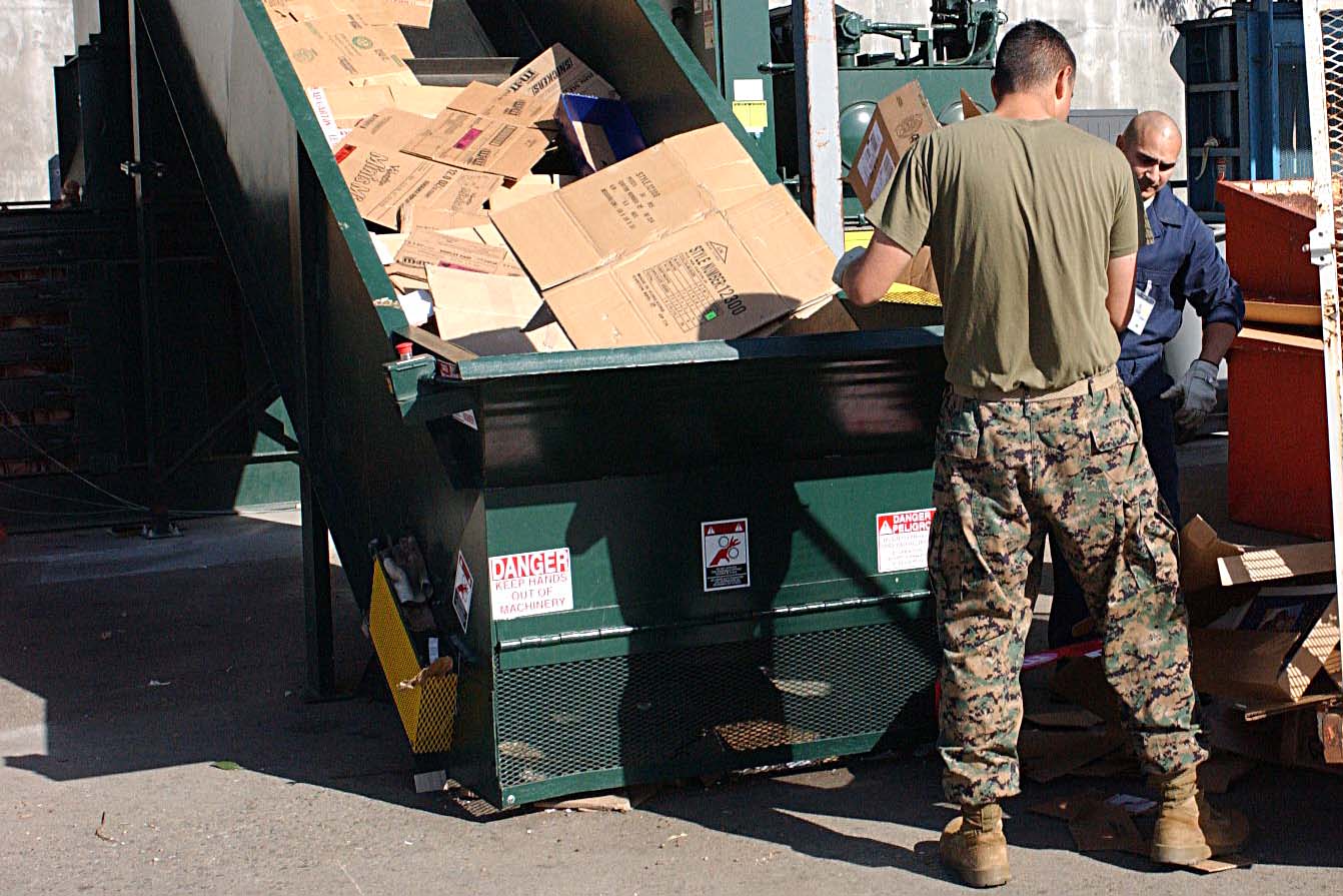 Recycling center reduces, reuses trash > Marine Corps Air Station ...
