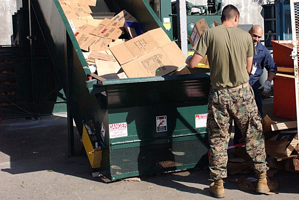 Recycling center reduces, reuses trash > Marine Corps Air Station ...