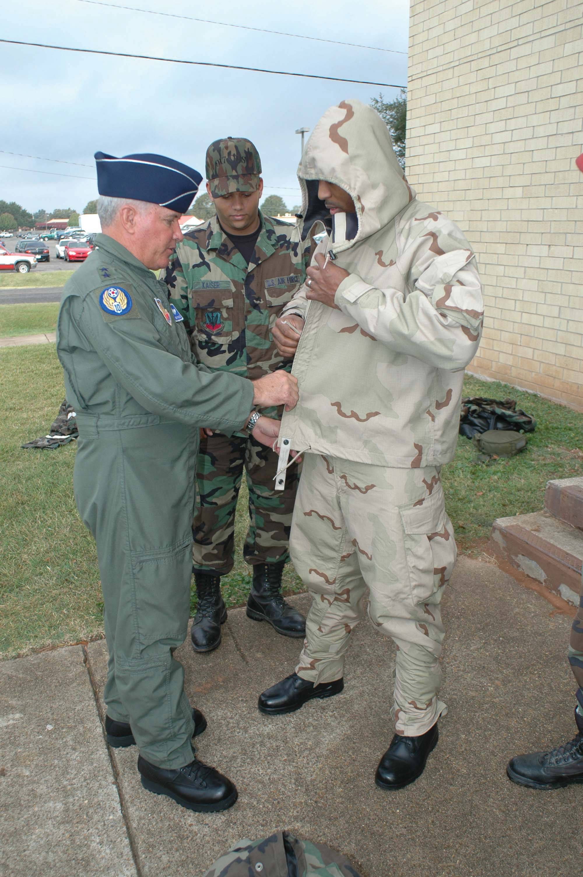 General Poulin visit