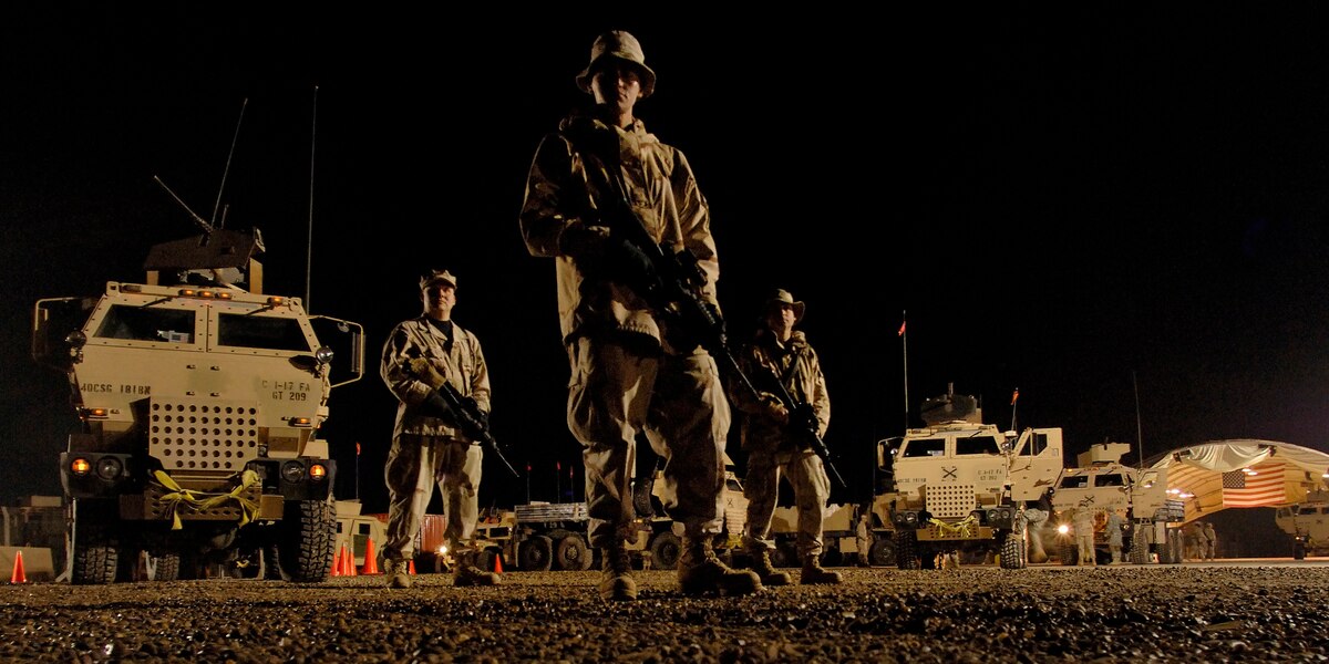 Air Force-led convoy hands reins back to Soldiers > Air Force > Article ...