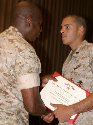 2/6 Marine honored for heroic actions > United States Marine Corps ...