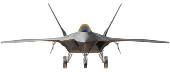 F-22 Raptor Front View